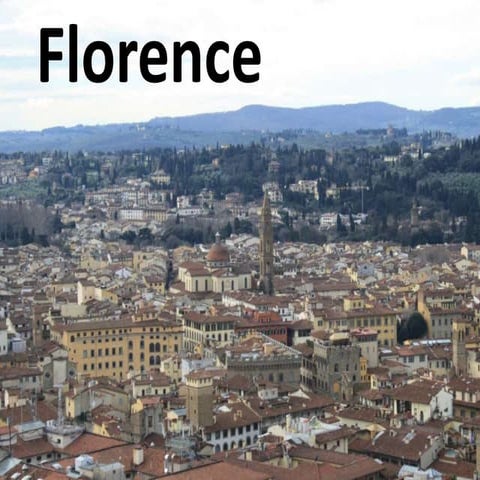 Florence. Welcome to Italy | PPTX