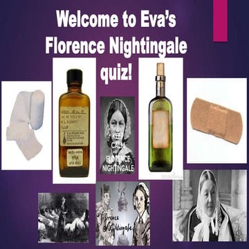 Florence Nightingale Quiz | PPTX