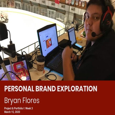 Professional Brand Exploration (Full Sail University: Project and Portfolio 1) | PPT