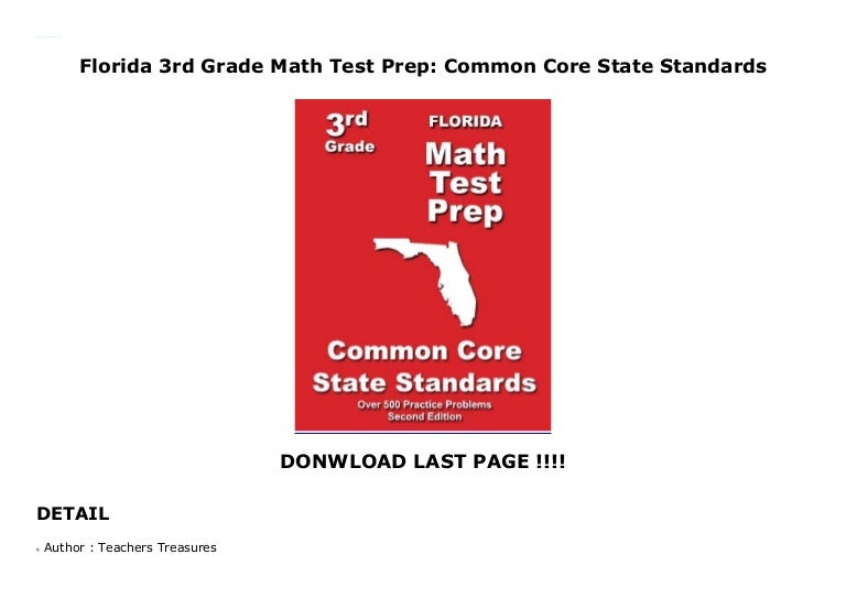 Florida 3rd Grade Math Test Prep Common Core State Standards florida-3rd-grade-math-test-prep-common-core-state-standards