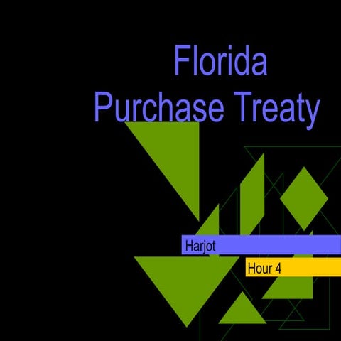 Florida Purchase Treaty | PPT
