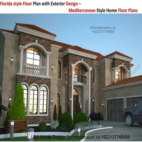 100x100 House PLan with Front Elevation.pdf