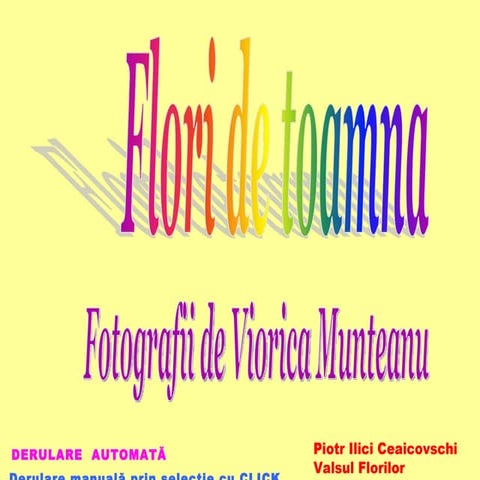 Toamna | PPT
