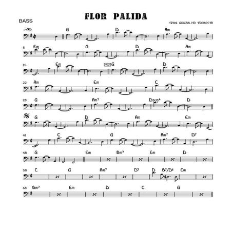 Flor palida (bass) marc anthony | PDF | Gardening | Home & Garden
