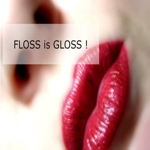 Floss is gloss - Women in Open source | PPT