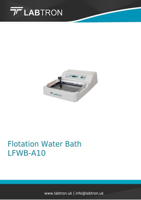 Digital Dry Bath LBN-DB171 | PDF