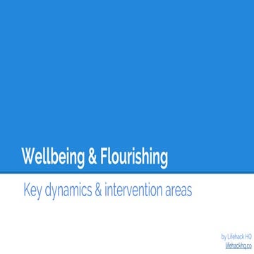 Flourishing & Positive Psychology Research - February 2015 | PDF