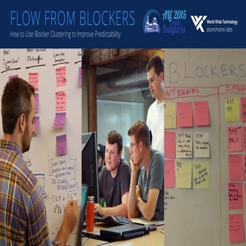Flow From Blockers: How to Use Blocker Clustering to Improve ...