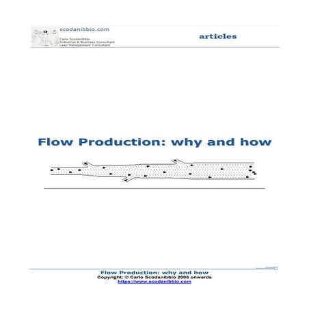 Flow Production: why and how | PDF