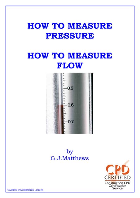 Calibration of Venturi and Orifice Meters | PDF | Physics | Science