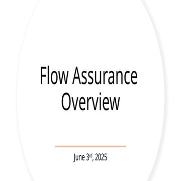 Flow Assurance Overview Training (1).pptx