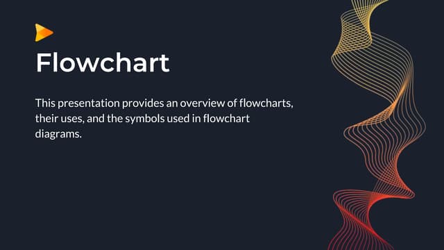 Flowchart symbols meaning explained | PPTX
