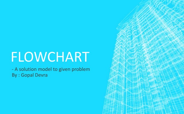 Flowchart symbols meaning explained | PPTX