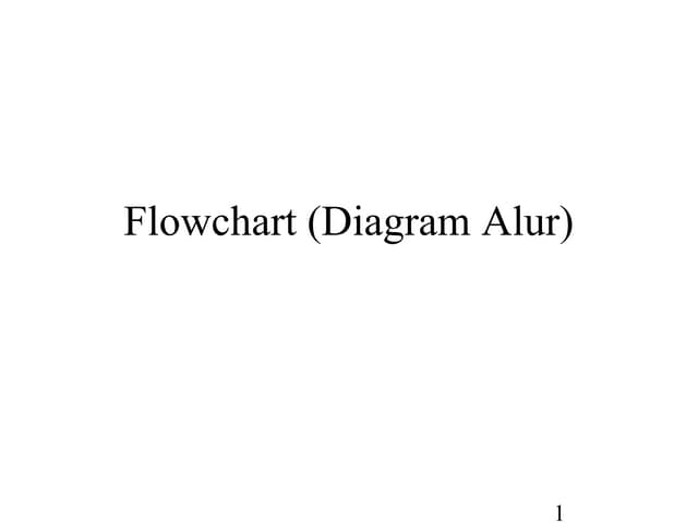 Pertemuan 4 (bagan Alir) Flow Chart diagram .ppt