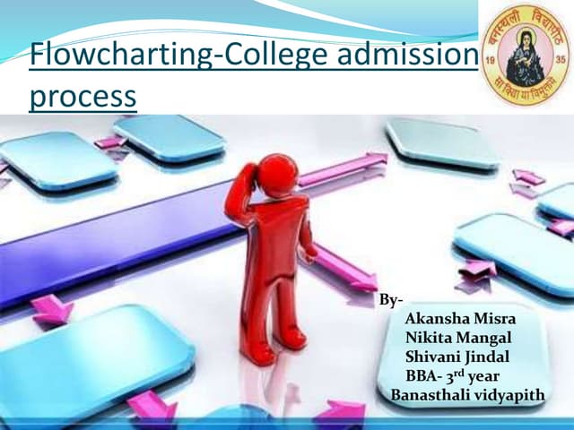 Flowchart of admission process in colleges | PPTX