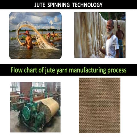 jute yarn manufacturing process | PPTX