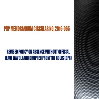 PNP Professional Code of Conduct and Ethical Standards | PPTX