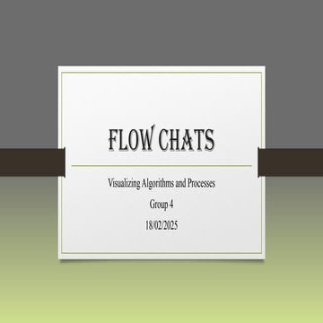 Comprehensive Guide to Flowcharts and Their applications | PPTX