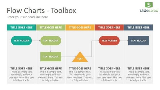 Process Diagrams Google Slides Presentation Template - SlideSalad | PPT