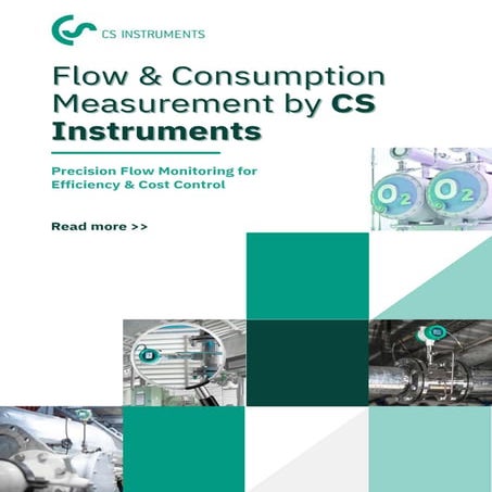 CS Instruments' Flow Measurement & Consumption Monitoring Solutions | PDF