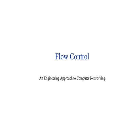 Flow control 11 | PPT