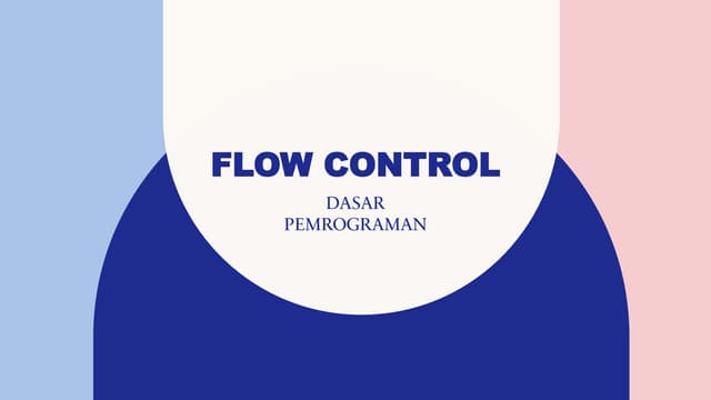 FLOW CONTROL.pdf FLOW CONTROL.pdf