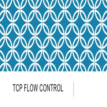 flow control in information security ppt | PPTX | Computer Networking ...