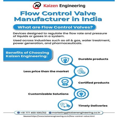 Flow Control Valve Manufacturer in India.pdf