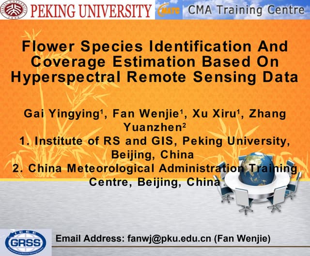 Flower Species Identification And Coverage Estimation Based On
