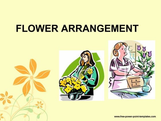 Elements and principles of design in flower arrangement | PPT
