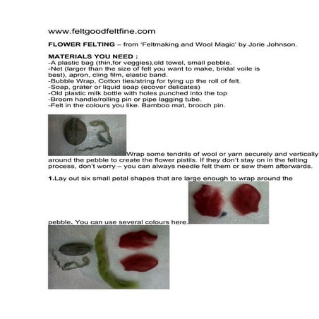 Flower handout | DOC | Flower Shopping | Shopping