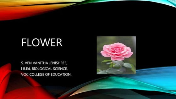 Parts of the flower | PPT