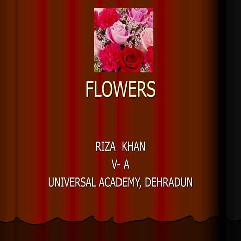 FLOWERS.............................................. | PPT