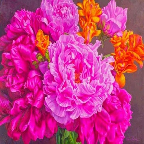 Flowers, by Australian painter Fiona Craig | PPT