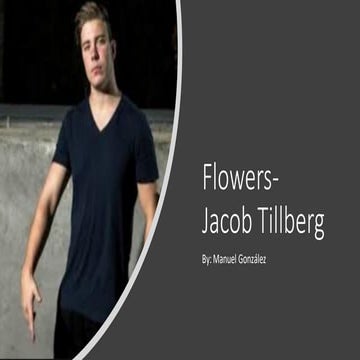 Flowers jacob tillberg | PPT