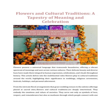 Flowers and Cultural Traditions- A Tapestry of Meaning and Celebration.pdf