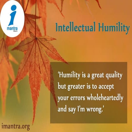 Intellectual Humility | PDF