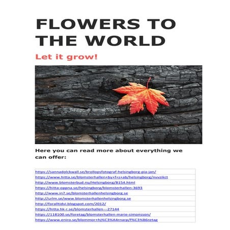 Flowers to the world.pdf