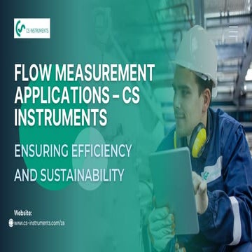CS Instruments' Flow Measurement & Consumption Monitoring Solutions | PDF