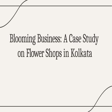 fl this is a flower shop project showing the stats of it | PPTX