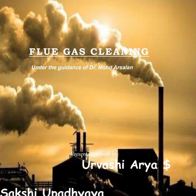 Flue gas desulphurization report | PDF