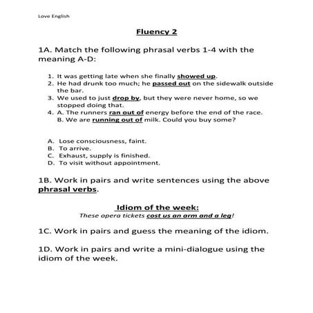 Fluency 2 | PDF