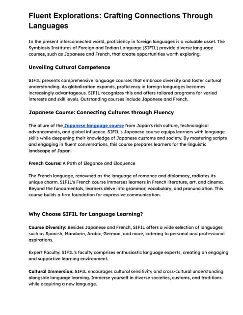 best German language institute in Kochi. | PPT