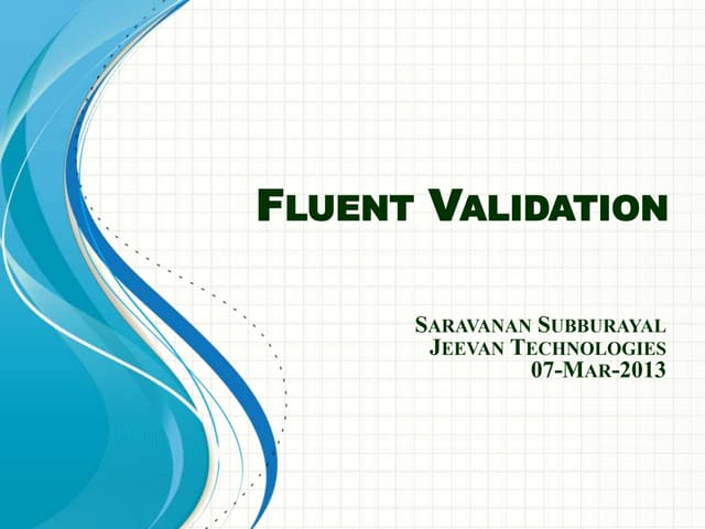 Fluent Validation Ppt 9435