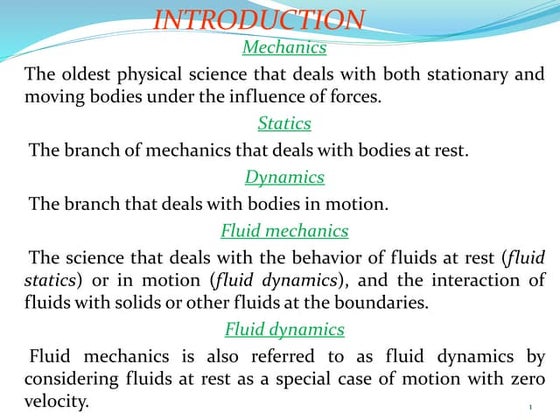 Fluid Mechanics - Problems on viscosity | PPT Fluid Mechanics - Problems on viscosity | PPT