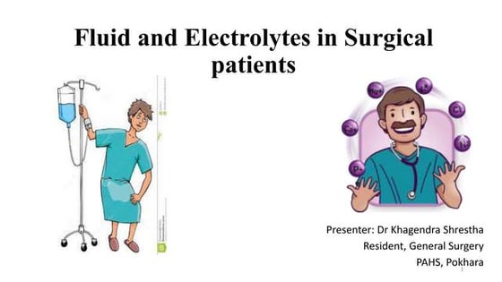 Iv fluids TYPES OF IV FLIUDS | PPTX