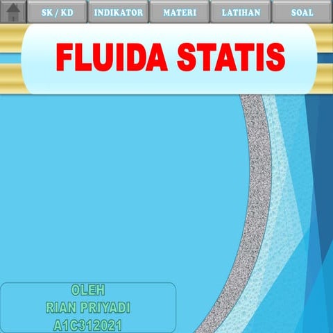 Fluida statis | PPTX