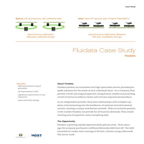 Fluidata Case Study | PDF | Databases | Computer Software and Applications