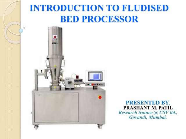 Fluidized bed processing | PPTX