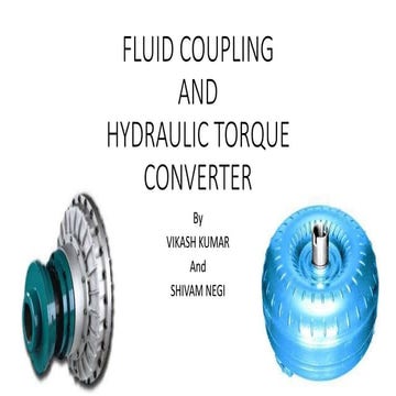 Fluid couplin gppt | PPTX
